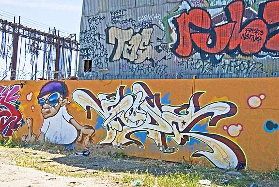 Street art, San Francisco and Berkeley